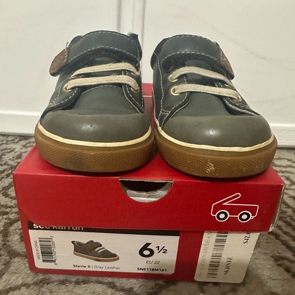 See Kai Run | Shoes | See Kai Run Gray Sneakers With Velcro Straps And ...